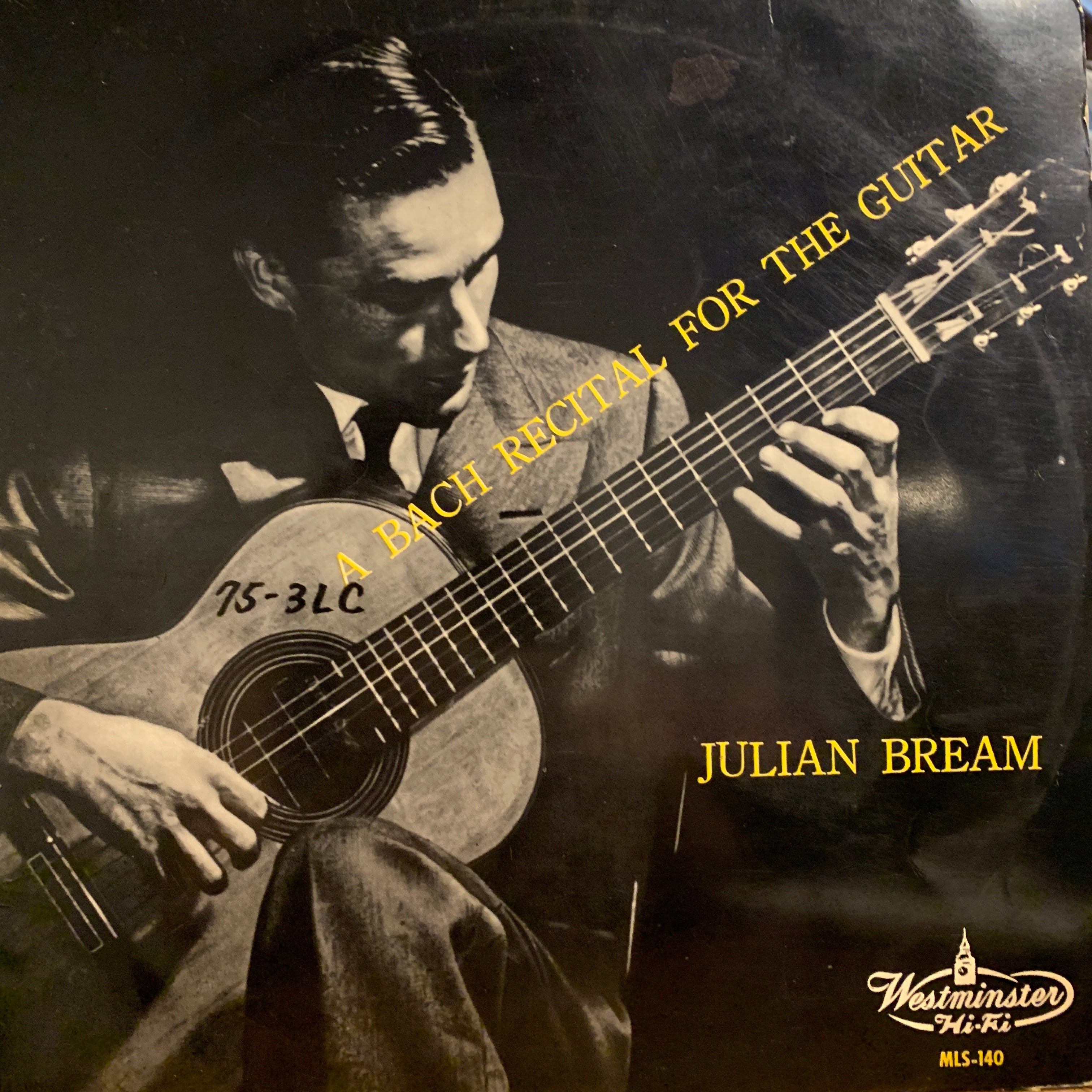 Julian Bream - A Bach Recital For The Guitar – Slow Boat